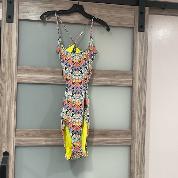 Bar III | Swim | Bar Iii Multicolor Zigzag One Piece | Poshmark